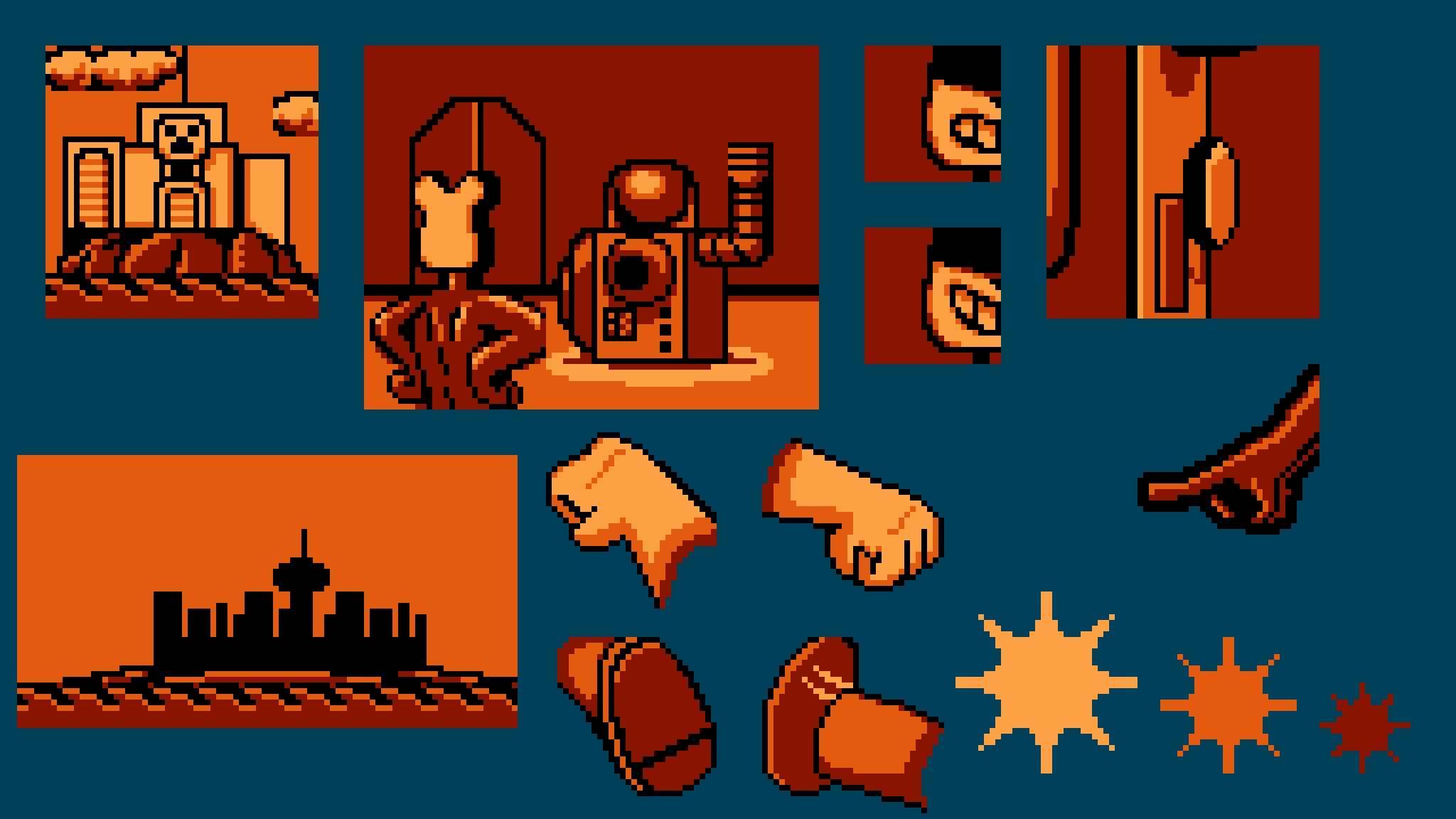 Pixilart - prolog cutscene sprites by Tuxedoedabyss03