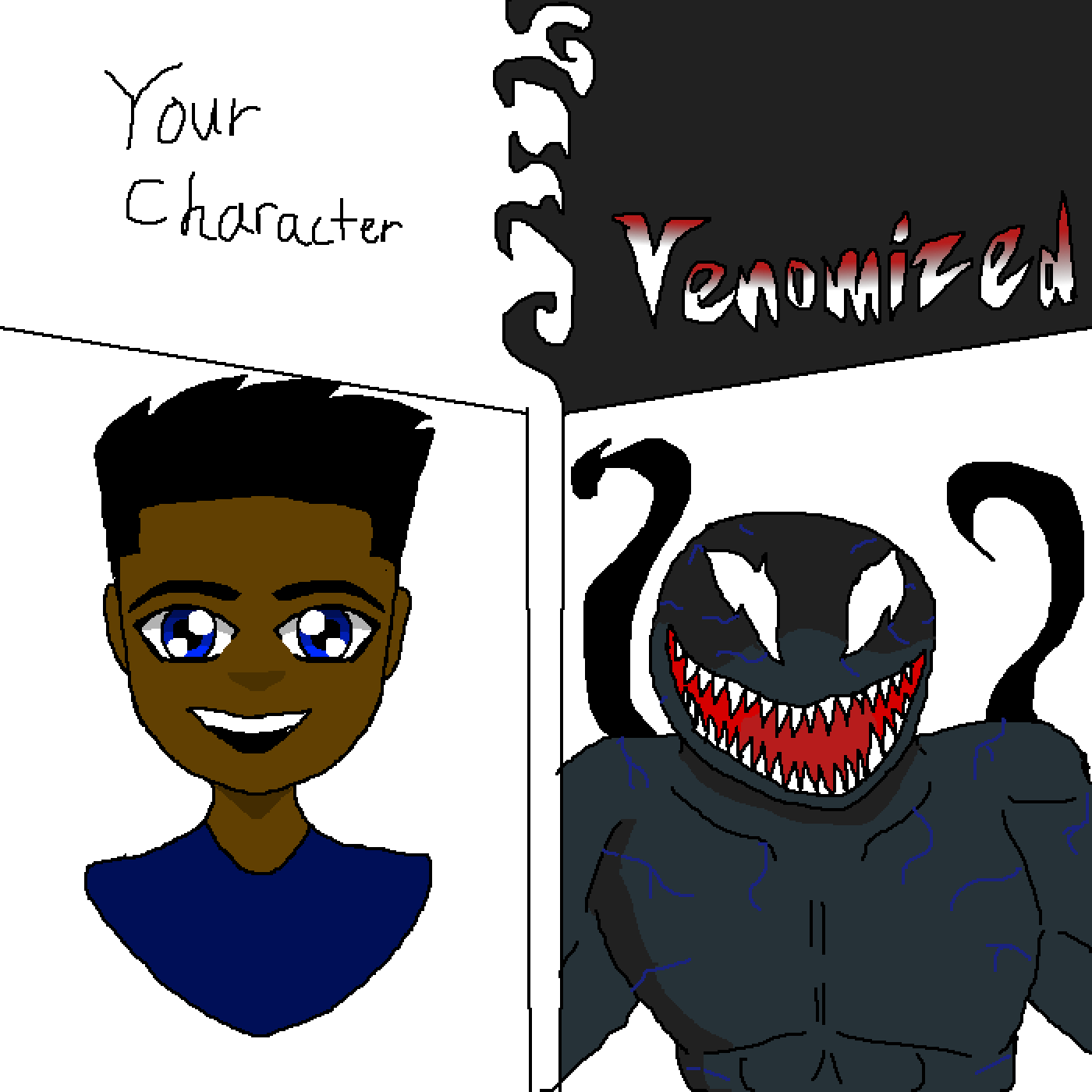 Pixilart - Venomized Collab 82 by TheMadTitan