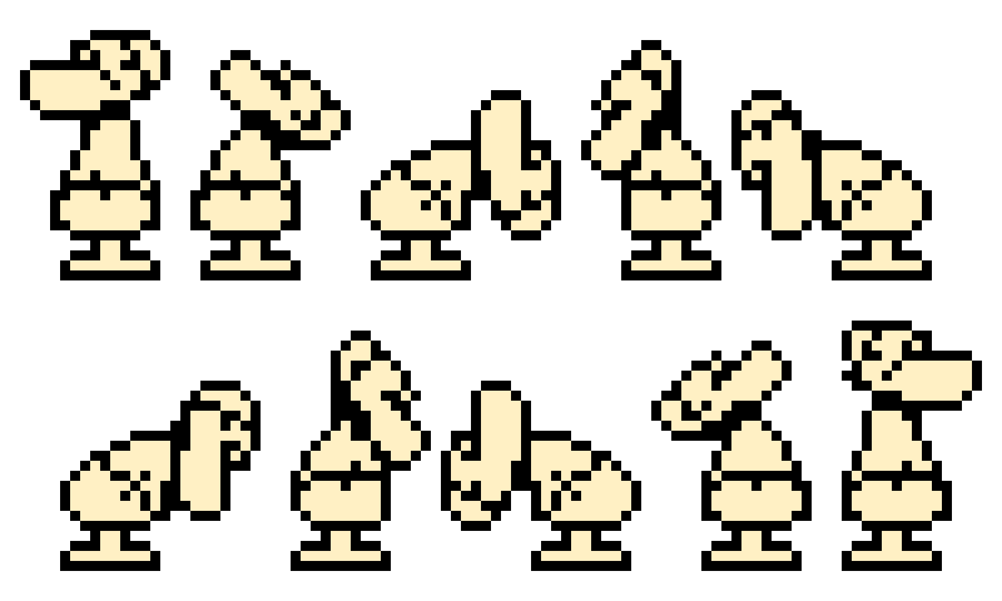 Editing Custom Dummy sprite sheet - Free online pixel art drawing tool ...