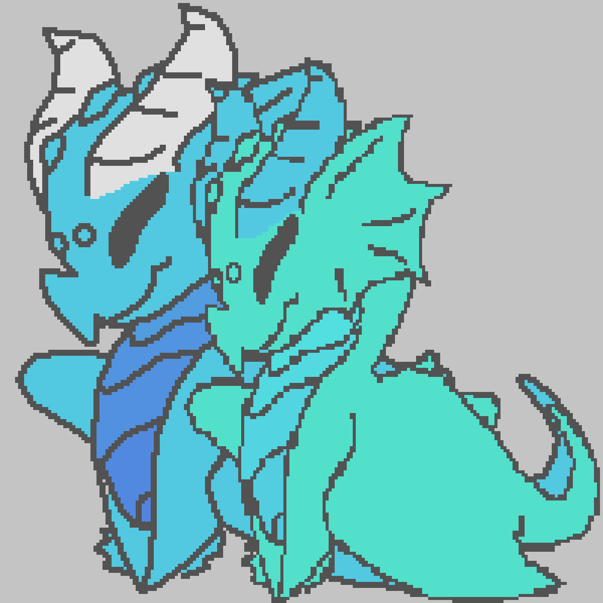 Editing Dragon Parents - Free online pixel art drawing tool - Pixilart