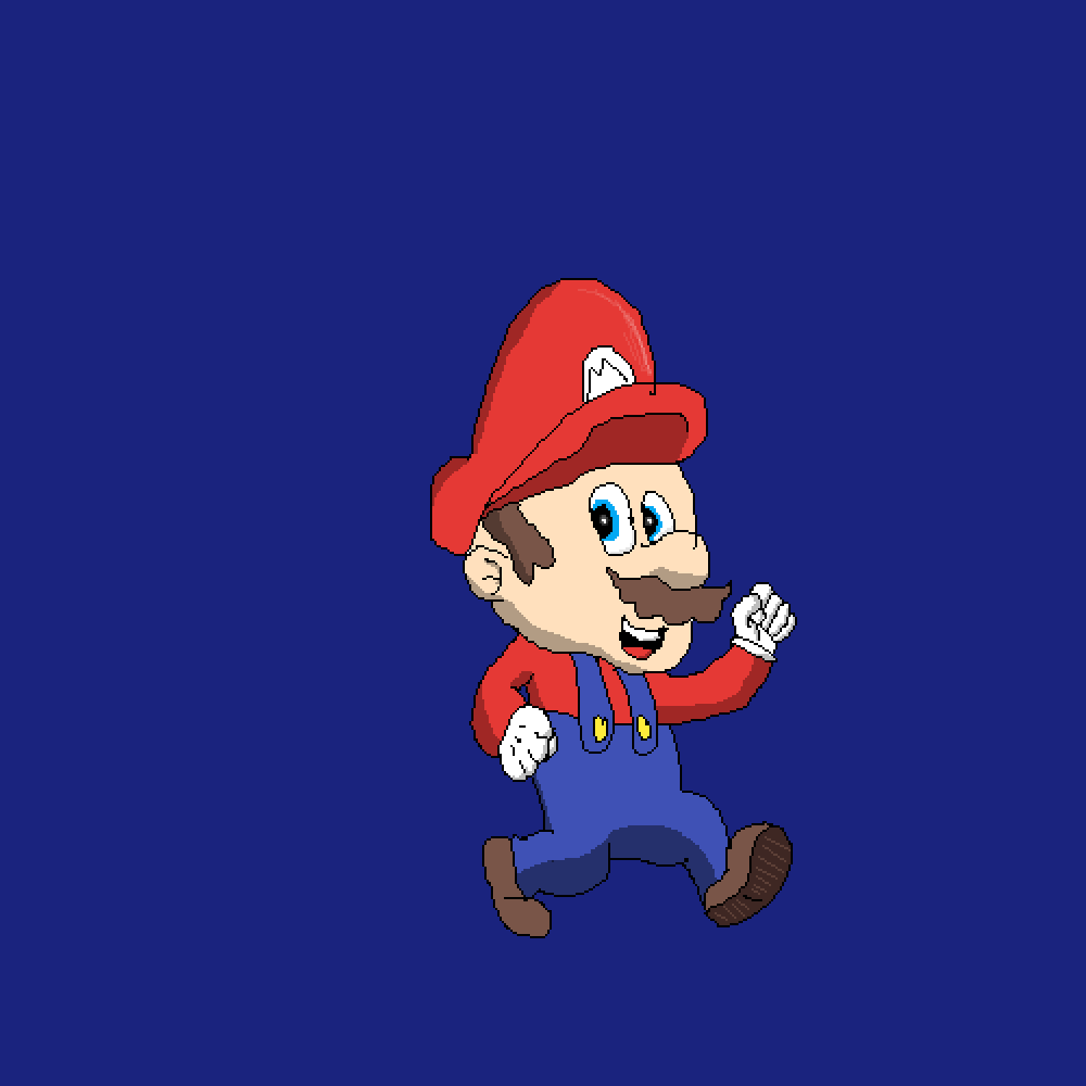 Pixilart - super mario by Notoroberto