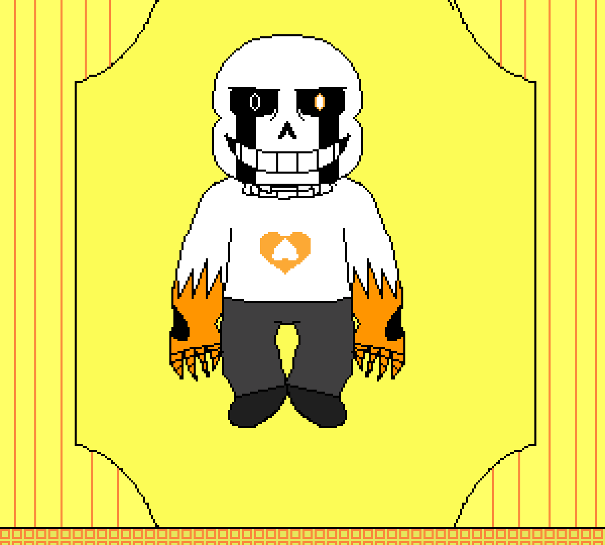 Pixilart - VitalTale Sans by GameOverCrib