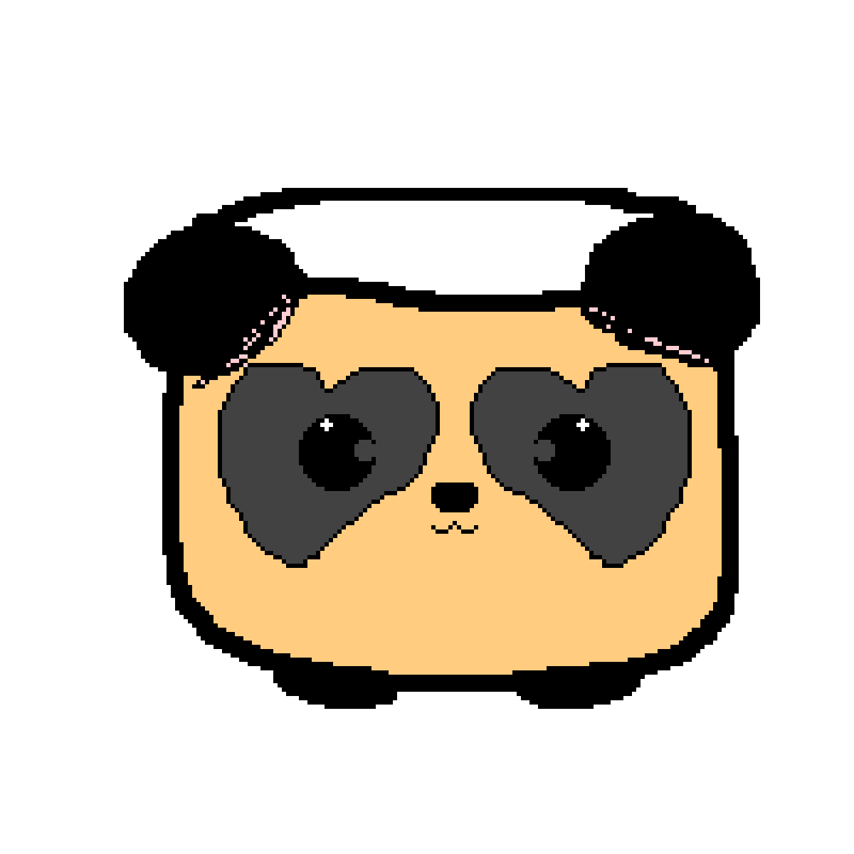 Edición Cute panda cub - Herramienta gratuita de dibujo en línea de ...