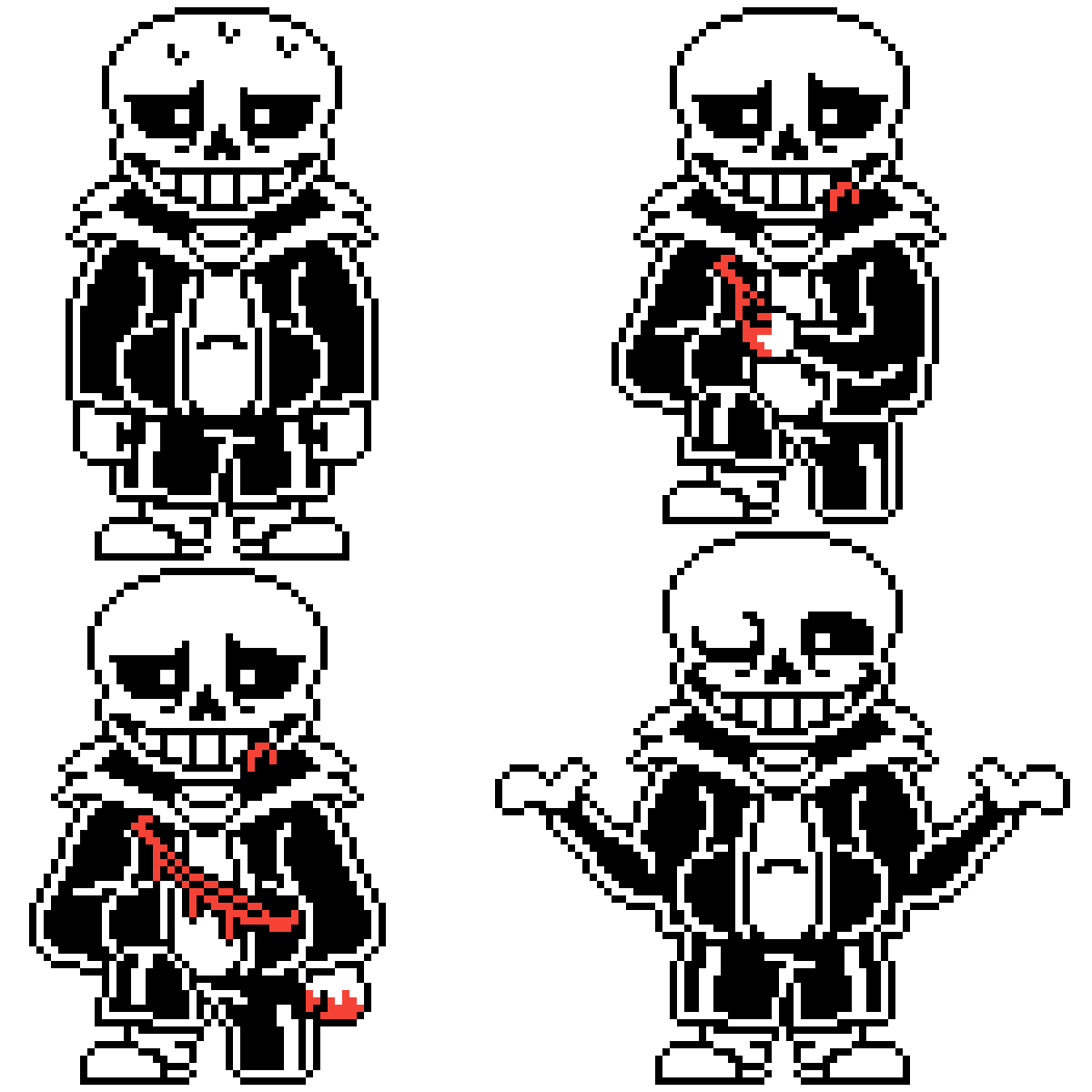 Pixilart - redo ofsome extra sprites by BlueboxDude