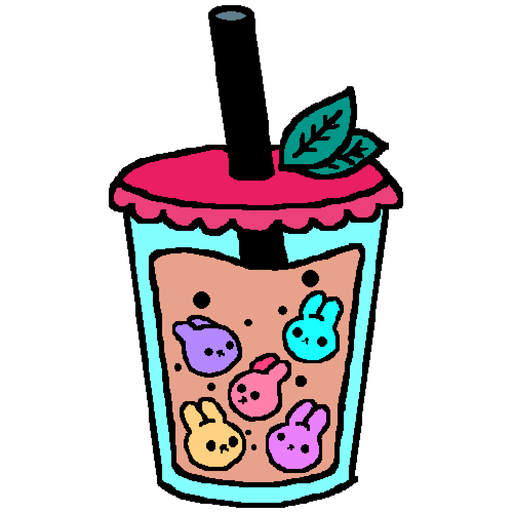 Pixilart - Bunny boba base by Harmoni29