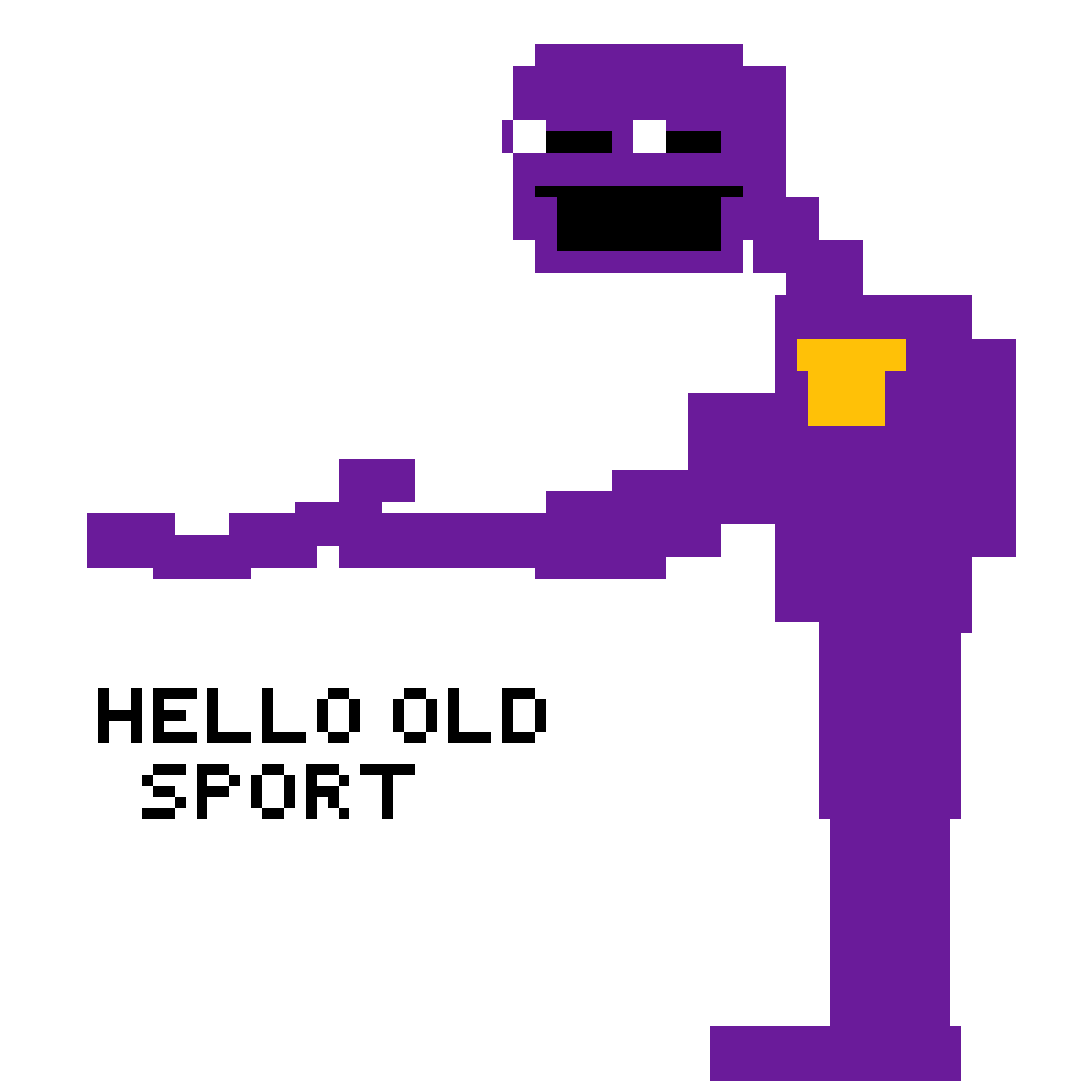 Editing hello old sport XD - Free online pixel art drawing tool - Pixilart
