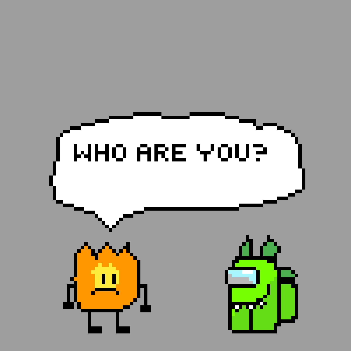 Pixilart - bfdi and among us by SlavicSpike