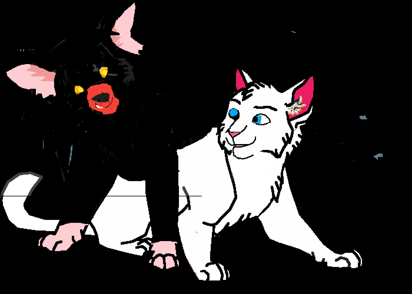 Editing evil cat - Free online pixel art drawing tool - Pixilart