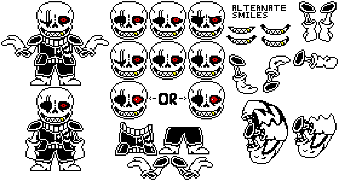 Editing Inverted Psychopathy Sans - Free online pixel art drawing tool ...