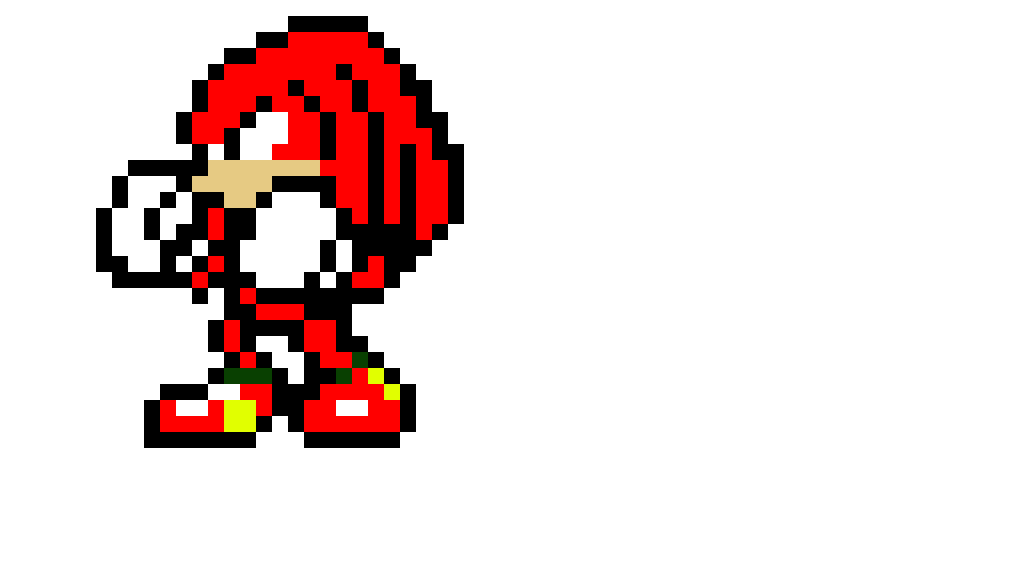 Pixilart - knuckles by witherface1