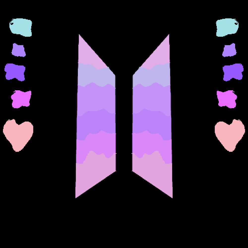 Pixilart - bts logo by DragonsBreath