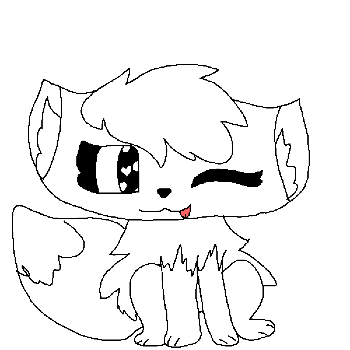 Pixilart - Furry Base 16 by biggamma0