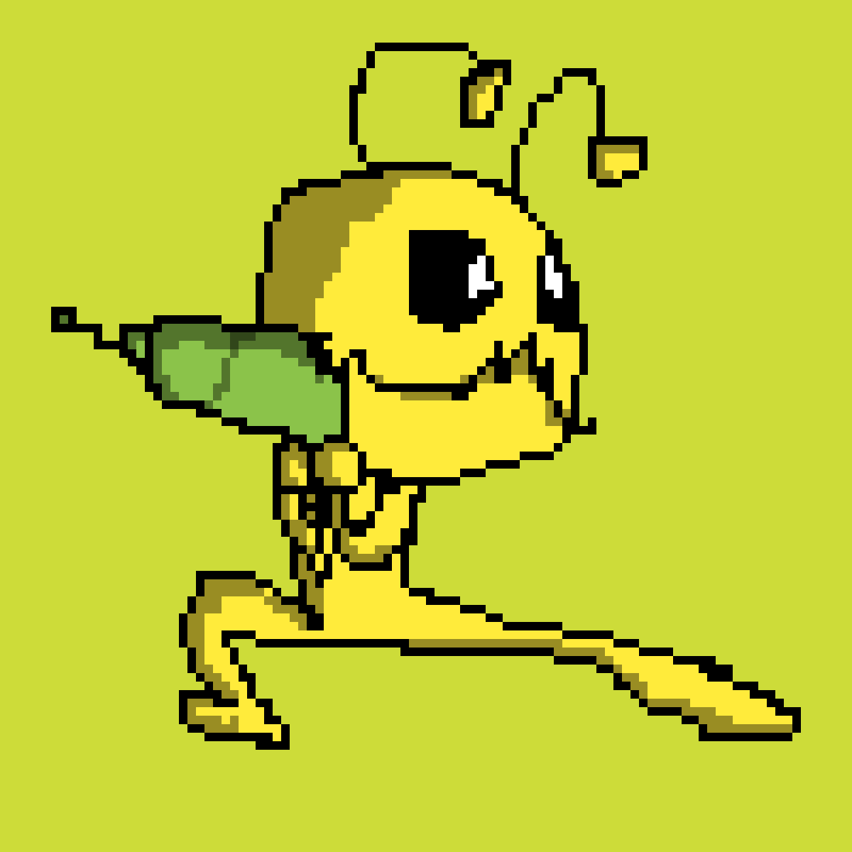 Pixilart - Alien hominid by Logan4days24