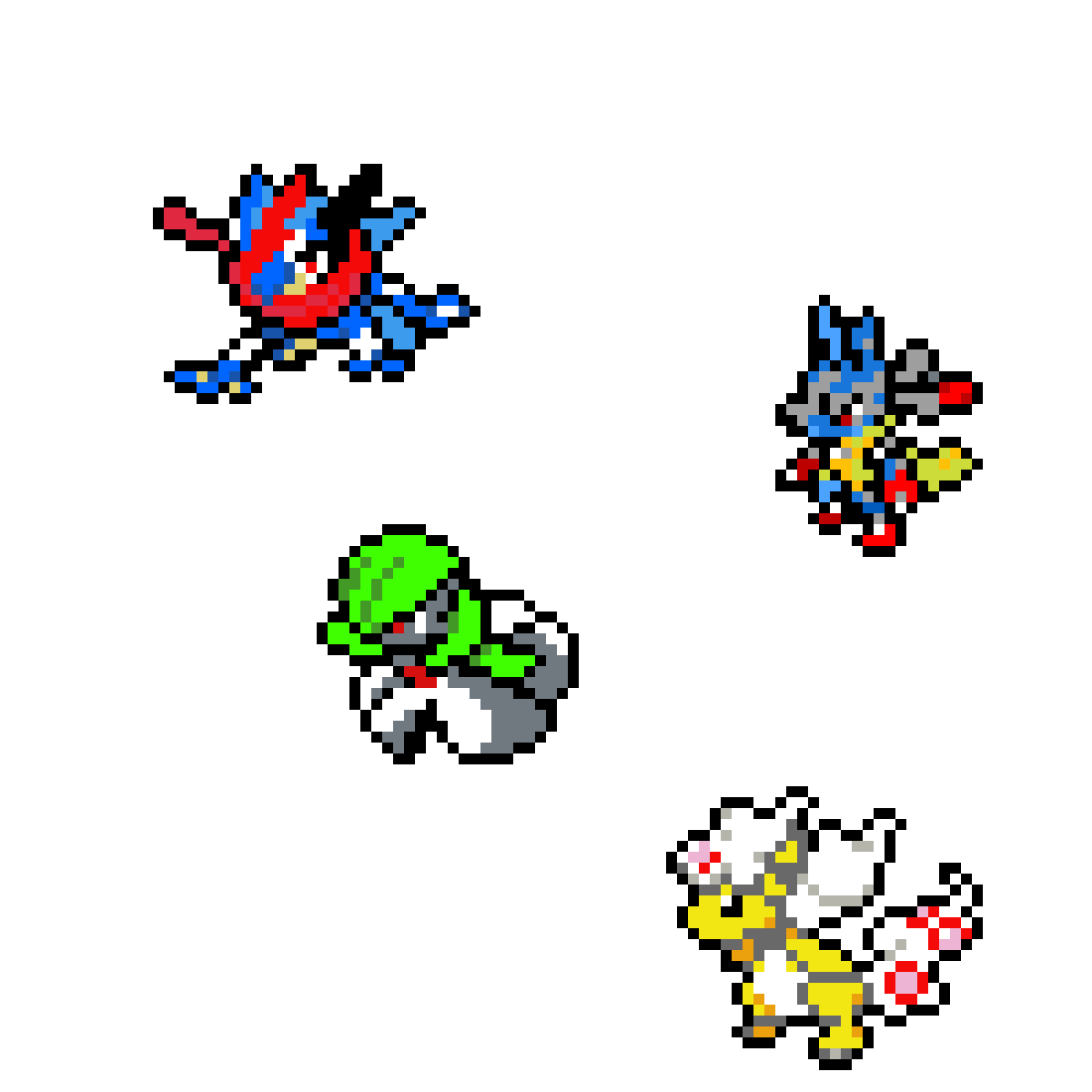 Editing mega pokemon - Free online pixel art drawing tool - Pixilart