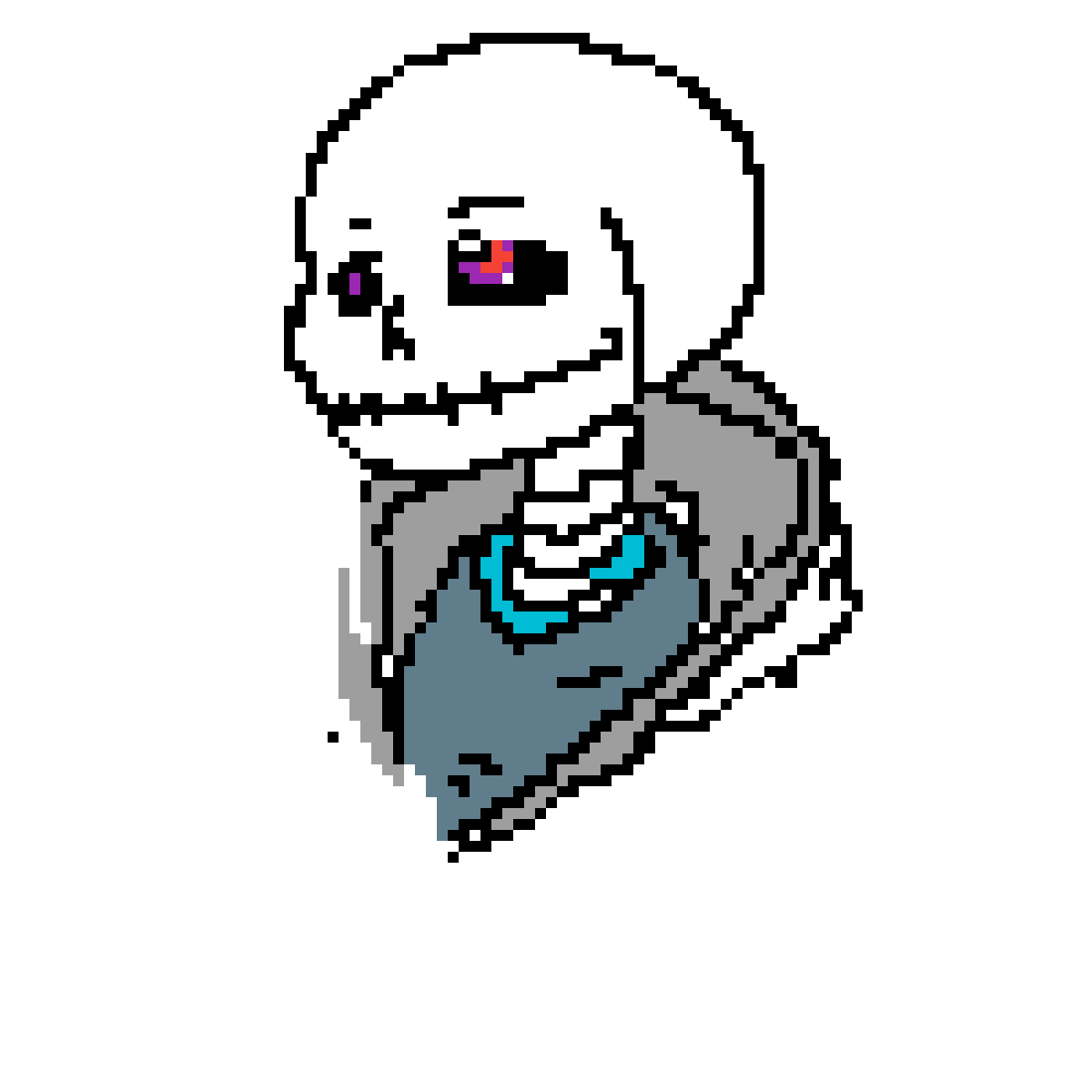 Pixilart - dusttale sans by ComicSans69