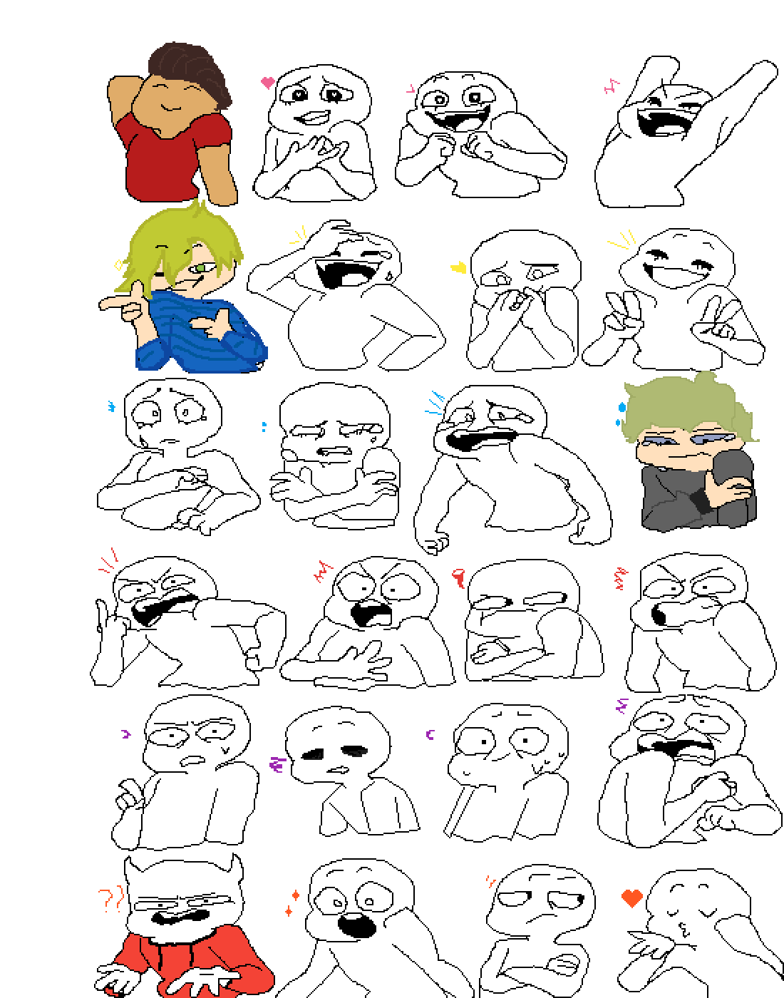 Editing Rantaro amami - Free online pixel art drawing tool - Pixilart