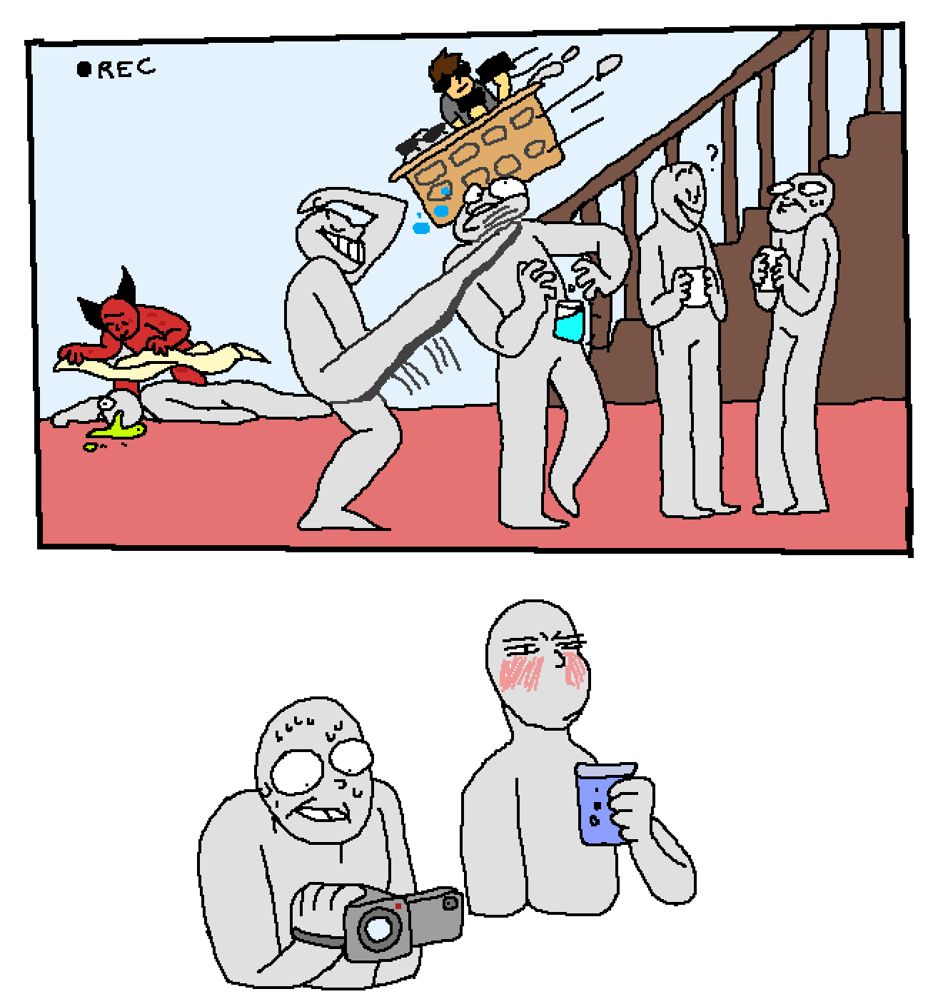 Pixilart - QUICK HIDE THE BODY by AutumnCrossroad