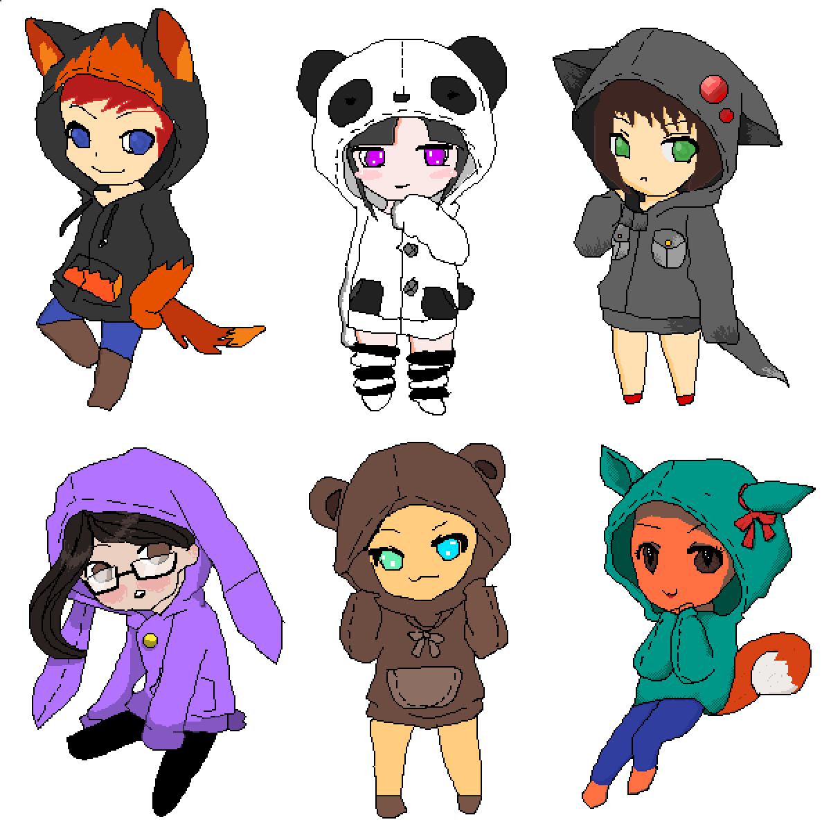 Editing Elemental Fire Fox - Free online pixel art drawing tool - Pixilart