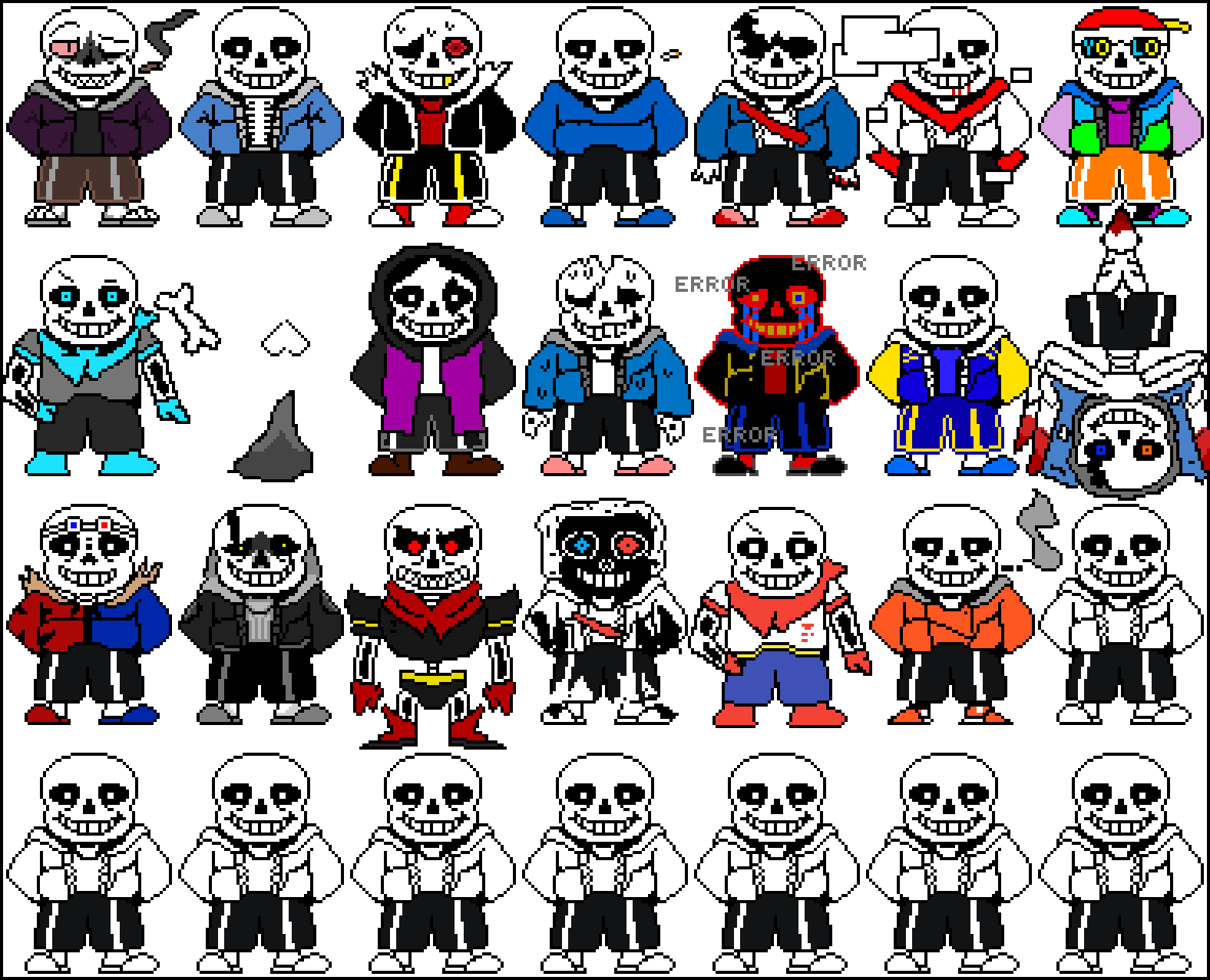 Editing RevertSwap Sans - Free online pixel art drawing tool - Pixilart