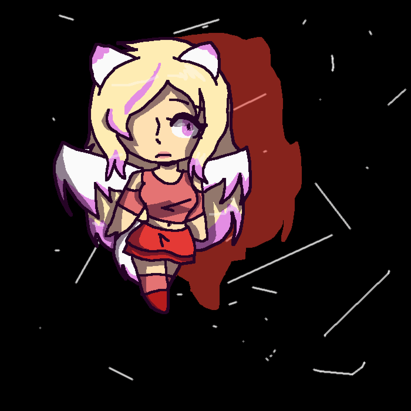 Pixilart - Gracie-the-wolf by BaconLeChoild