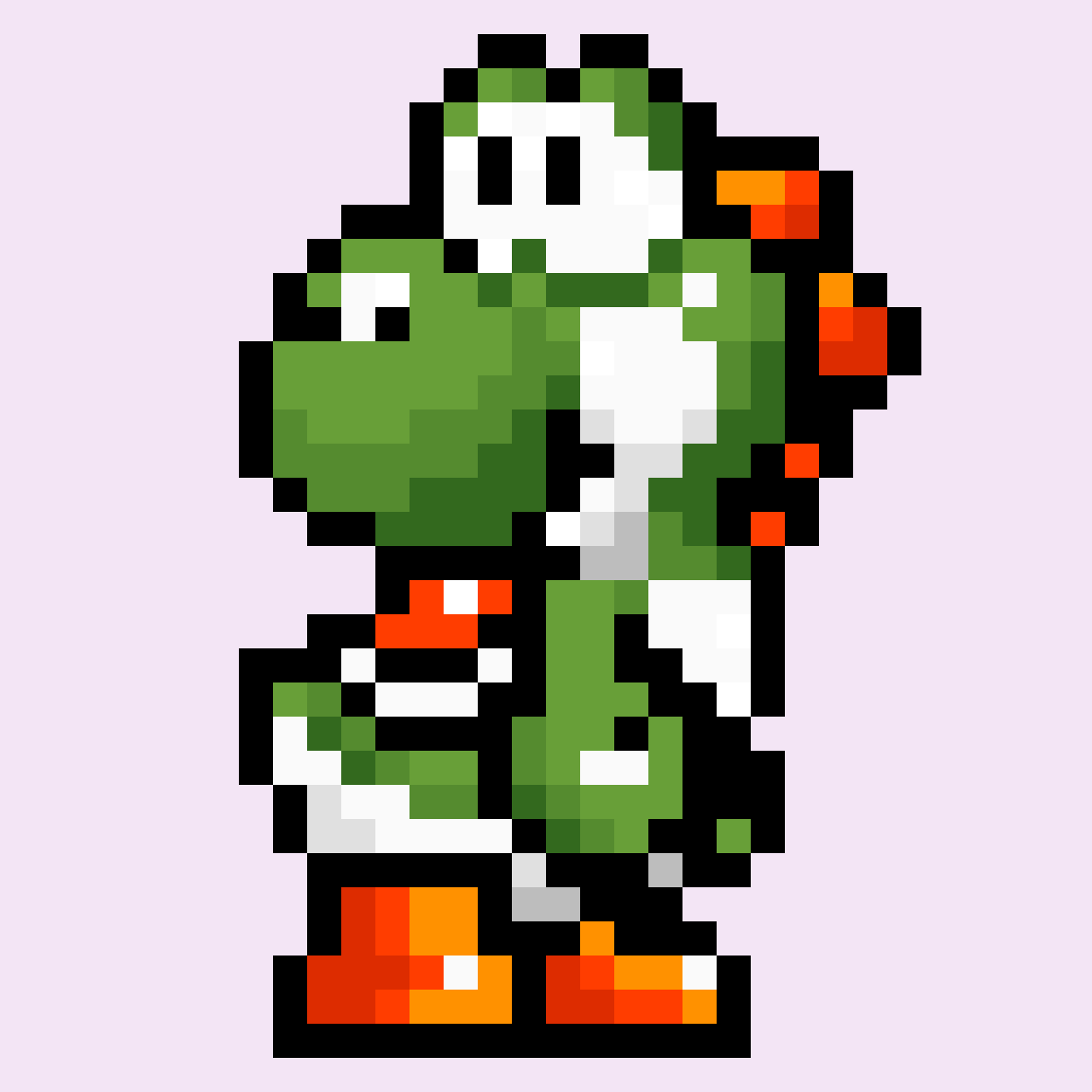 Pixilart - Yoshi by Retrolia
