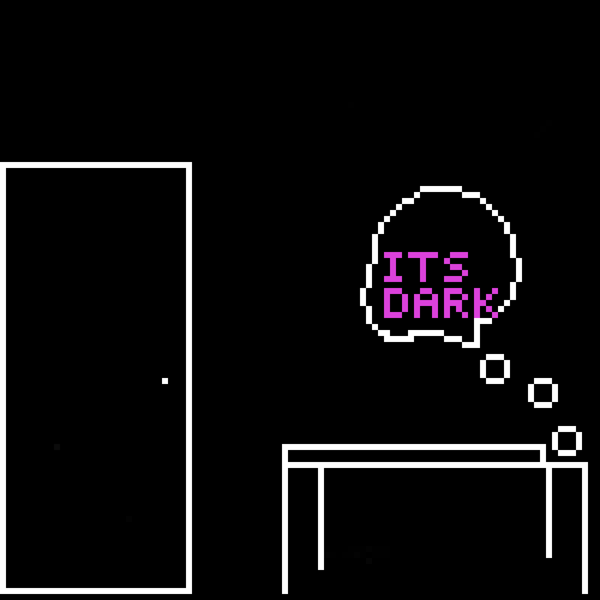 Pixilart - Dark room by Police2011