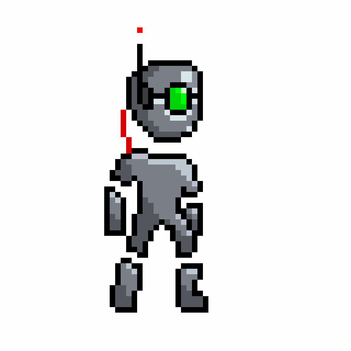 Pixilart - Robot Idle Stance by Eric91