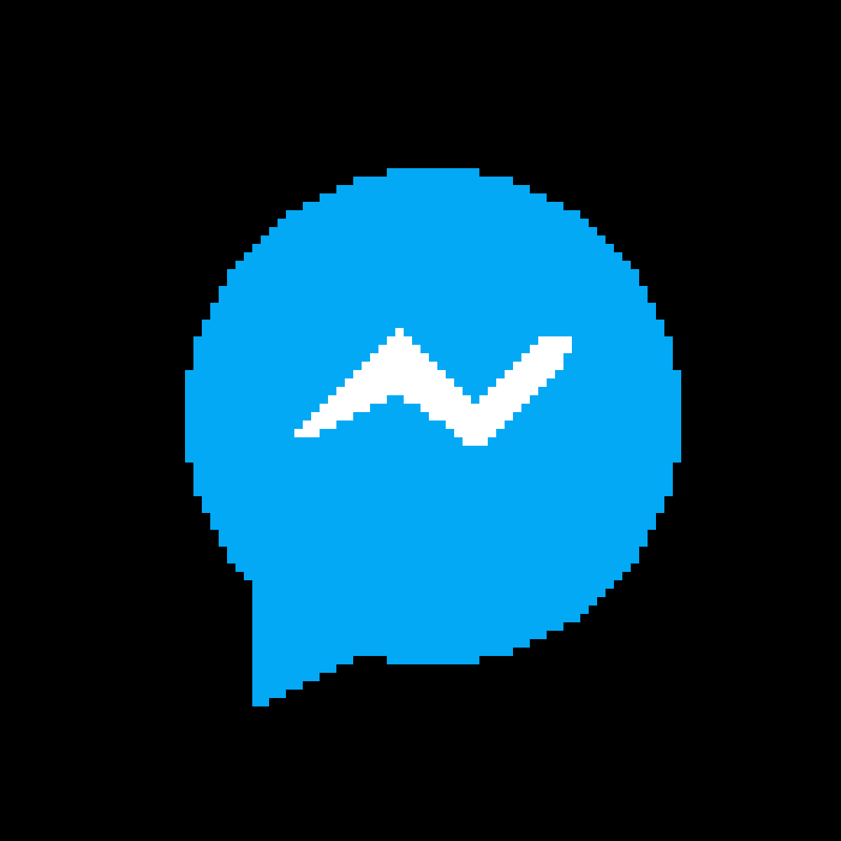 Pixilart - Messenger Logo by Xmenlj
