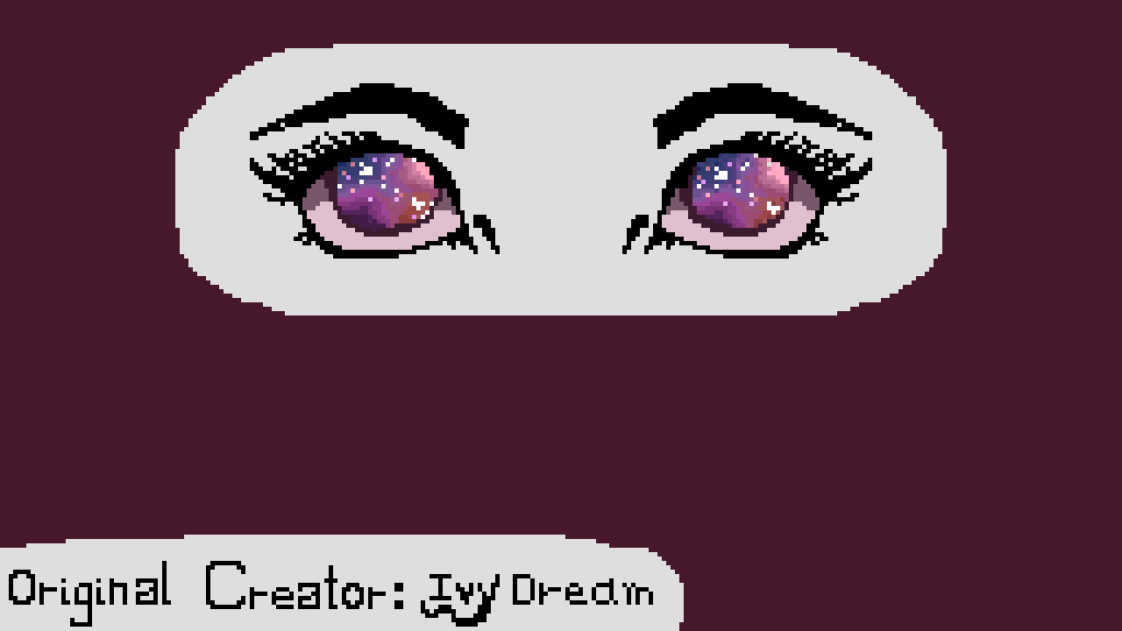 Pixilart - Starry Eyed (Ivy's Eye Collab) by illusion