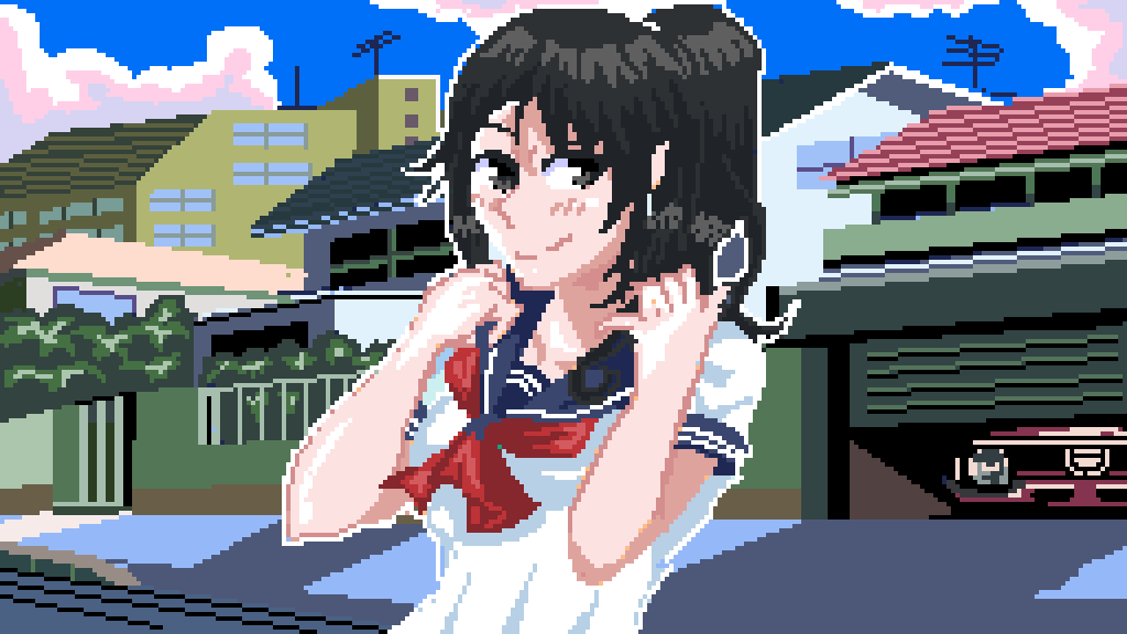 Pixilart - Ayano Aishi by Kinslayer
