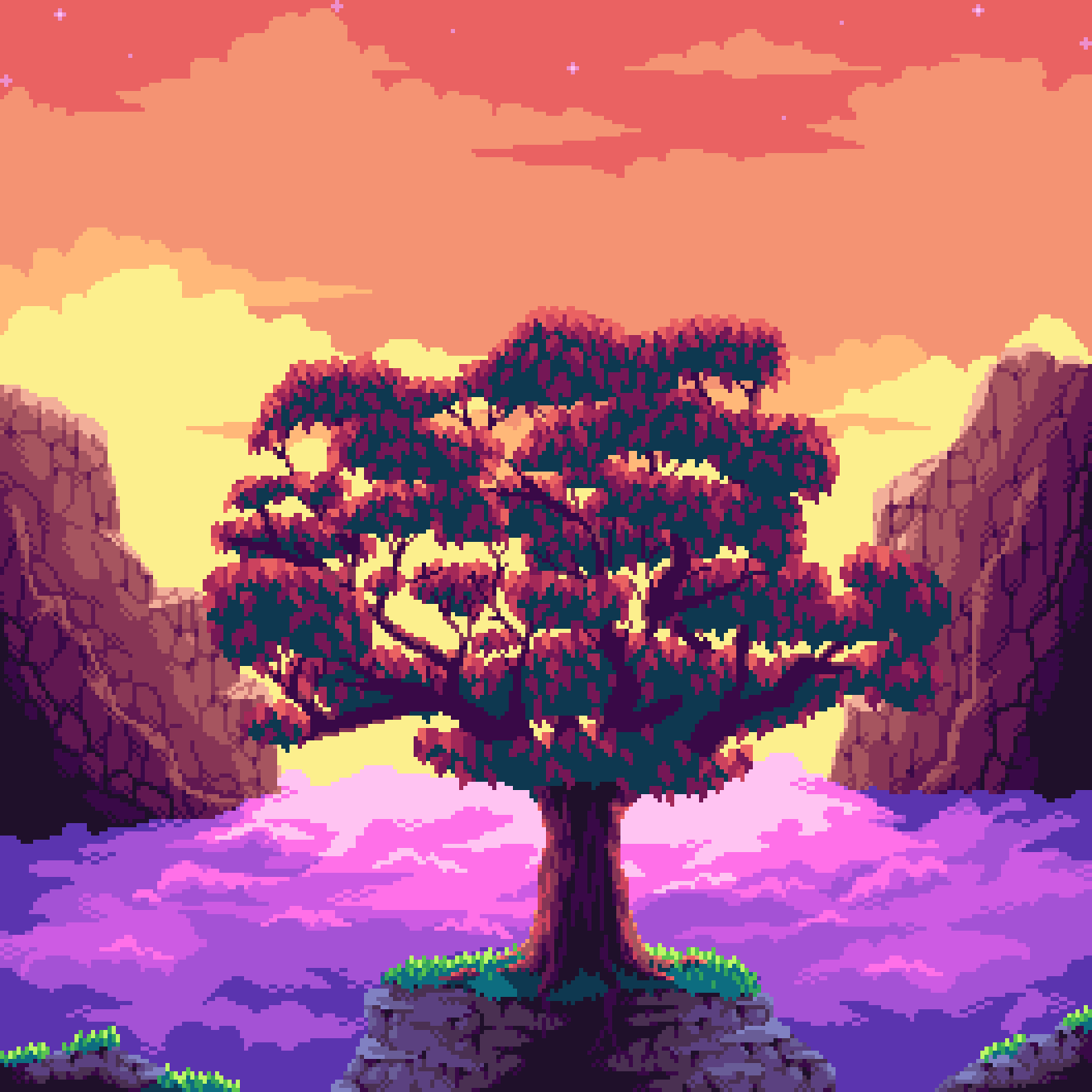 Pixilart - Raiku11 s Tree by YoshieLongLegs