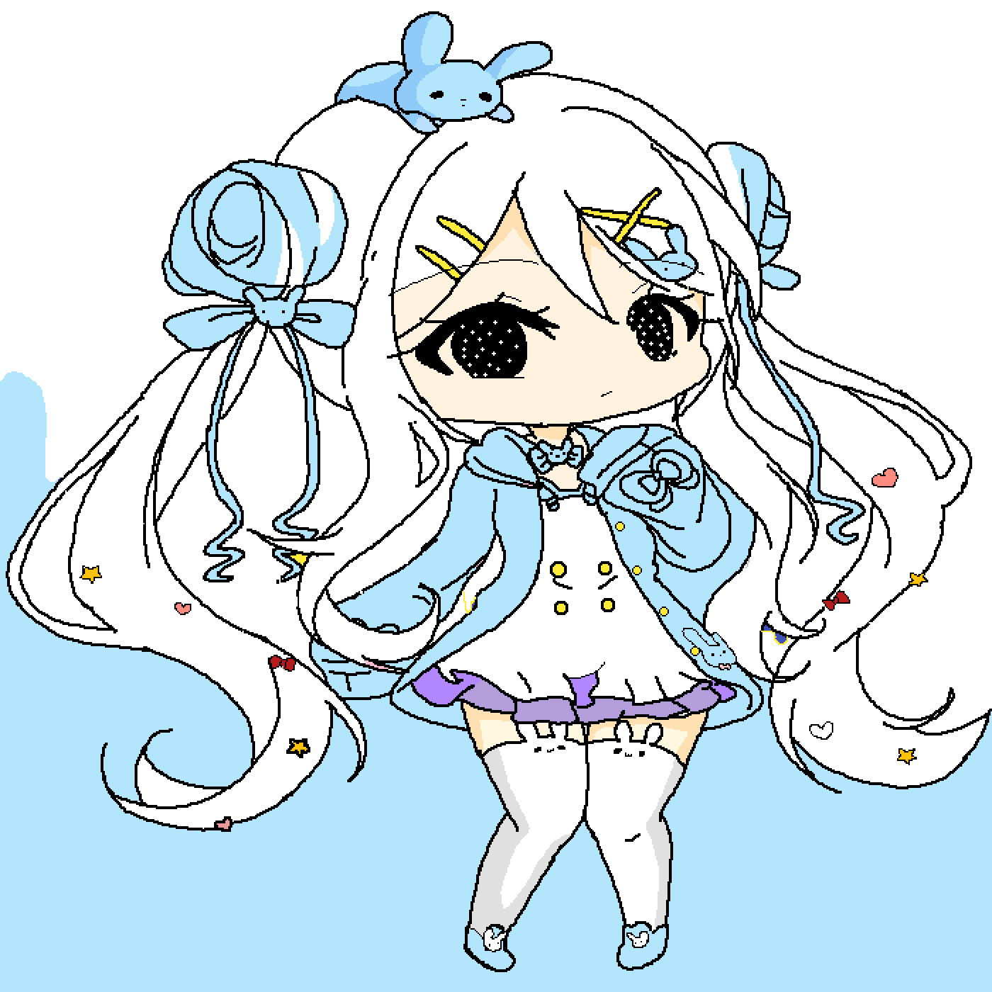 Pixilart - base by xXBloodyNightXx