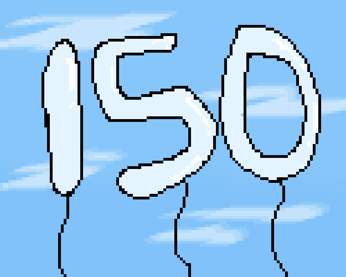 Pixilart - 150 FOLLOWERS?! :O by DemonAngel421