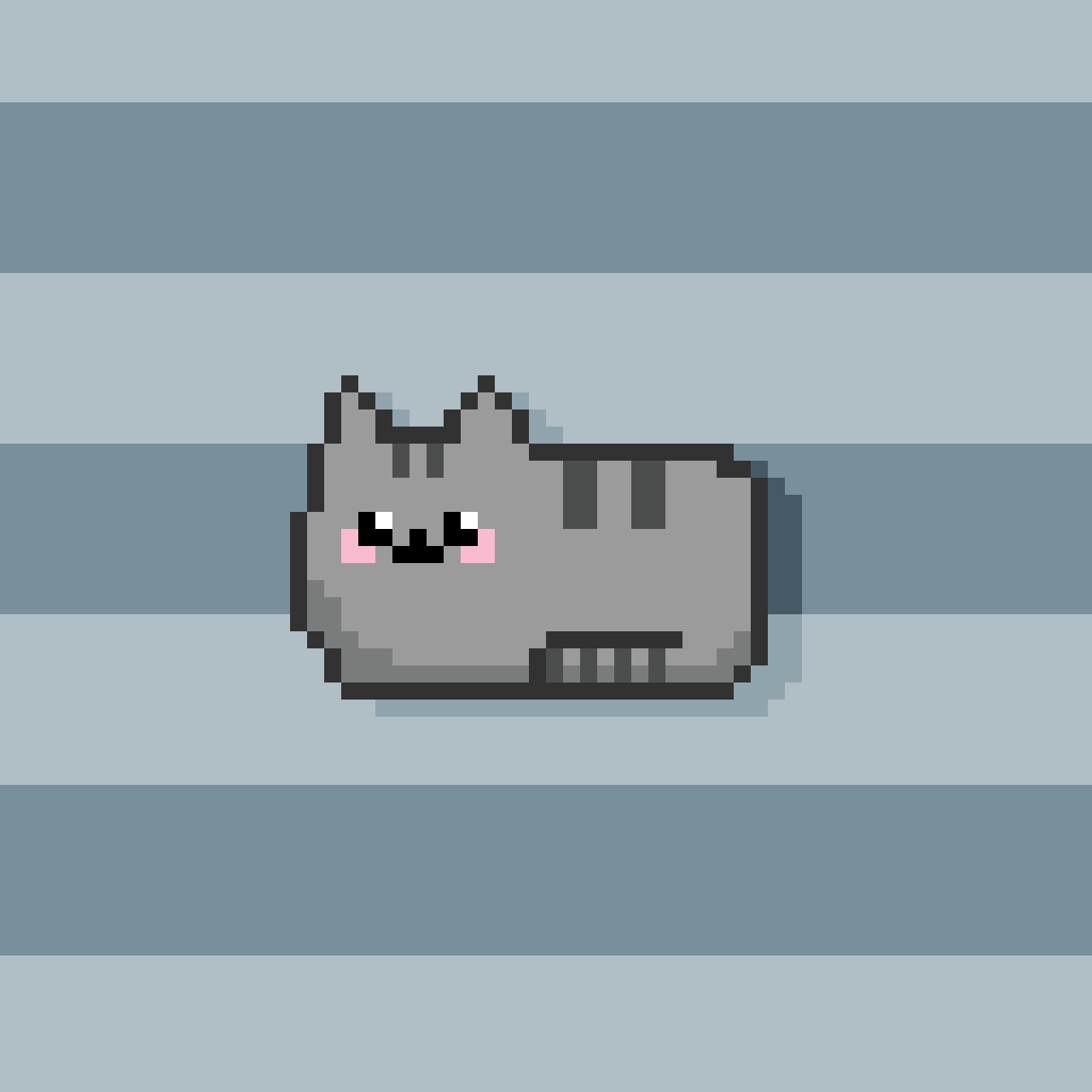 Pixilart - Pusheen by KitKatzzz