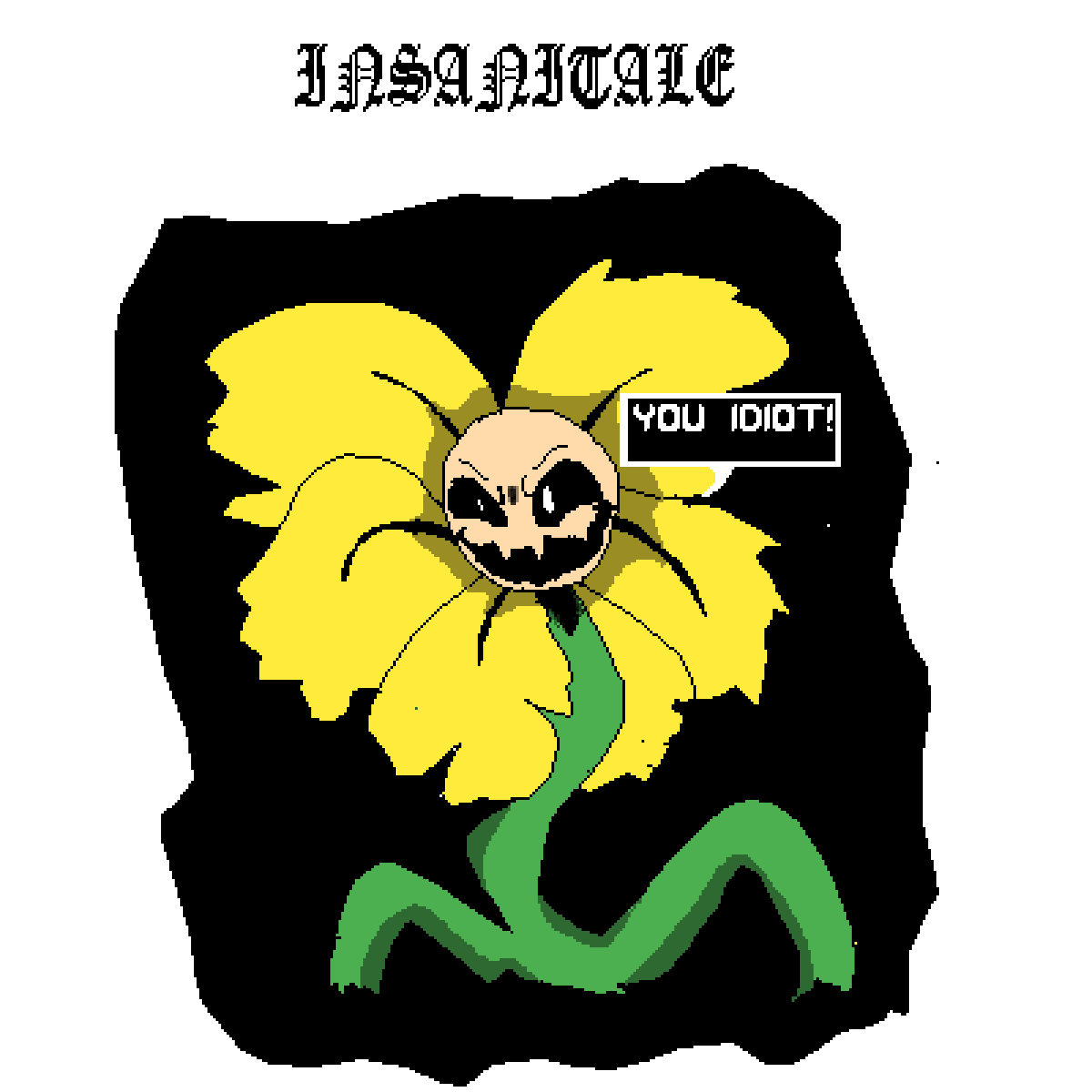 Pixilart - My Undertale AU flowey by VultureGraves
