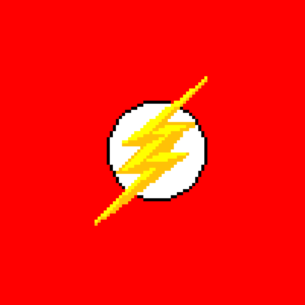 Pixilart - The Flash Logo by mainigg420