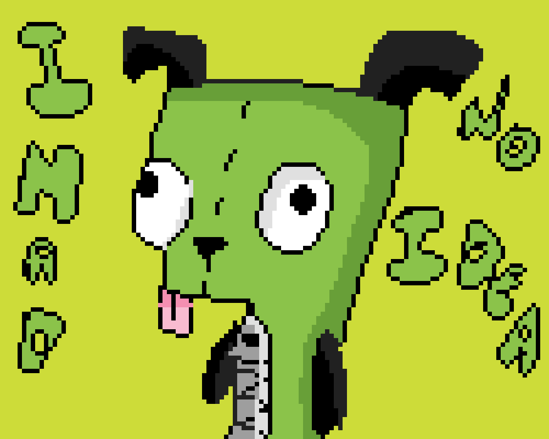 Pixilart - Adorable Gir ^^! by ClaraTJackson