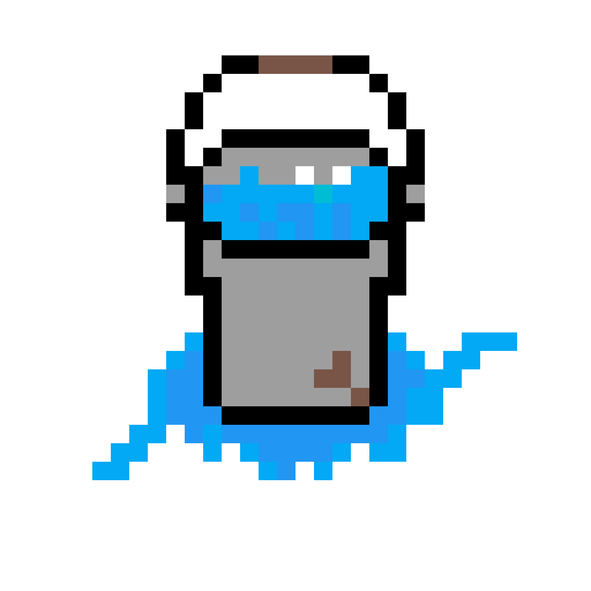 Pixilart - A Bucket by Czesionyo