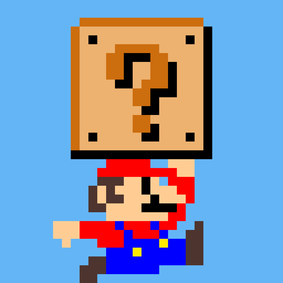 Pixilart - super mario by pixlos
