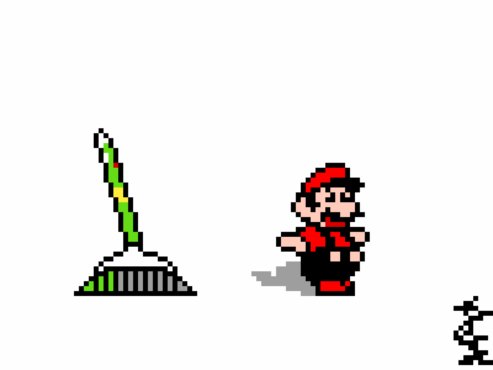 Pixilart - Mario chased by sweep tim by Pr0p-Y05h1-64