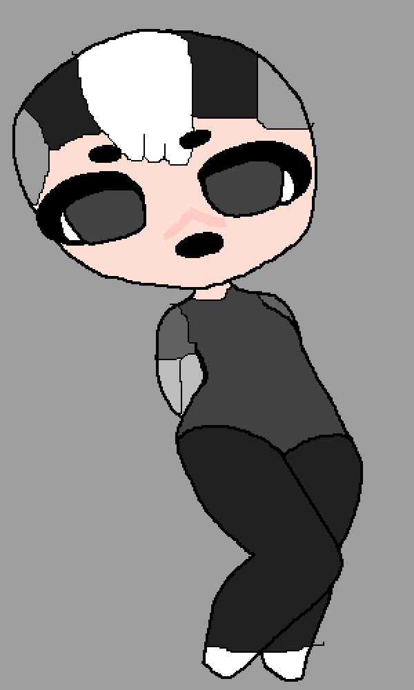 Pixilart - Chibi Shiro by XxBrokenxX