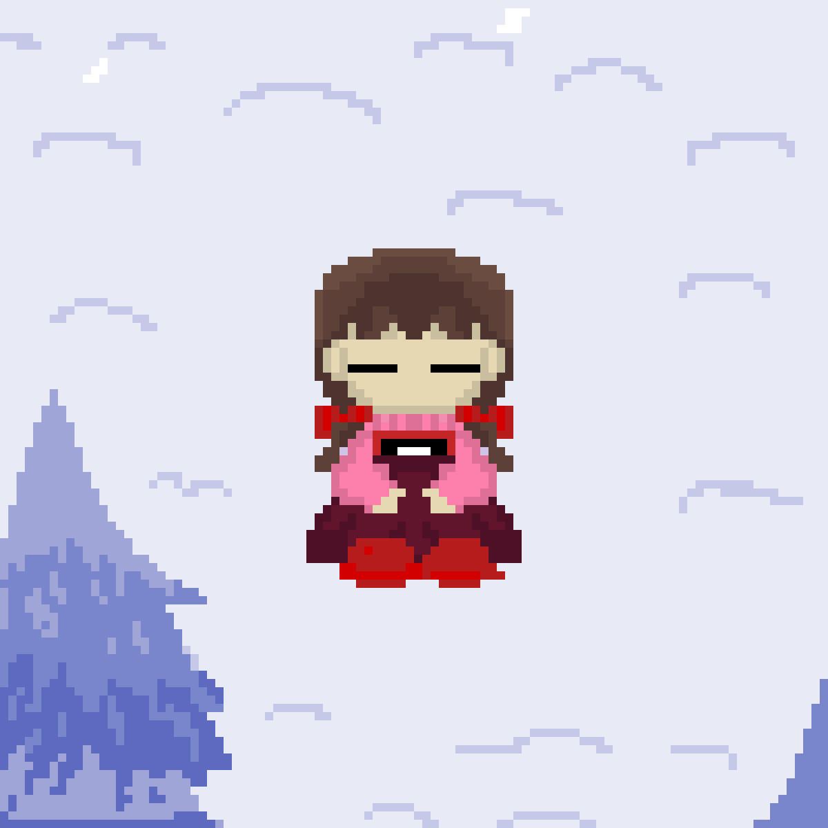 Pixilart - snow world by Pixalaetlover