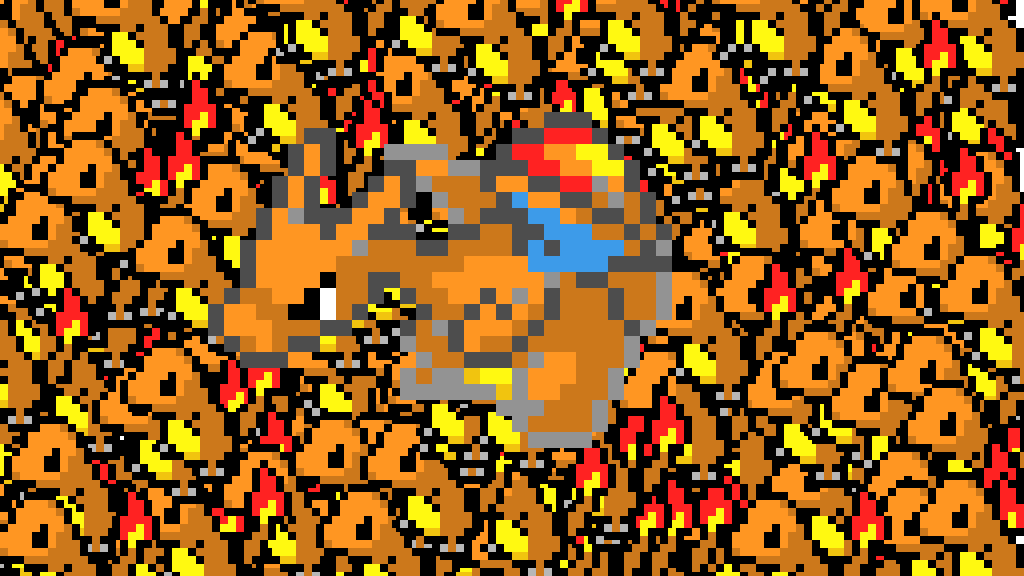 Pixilart - Charazard by DeathBySkeleton