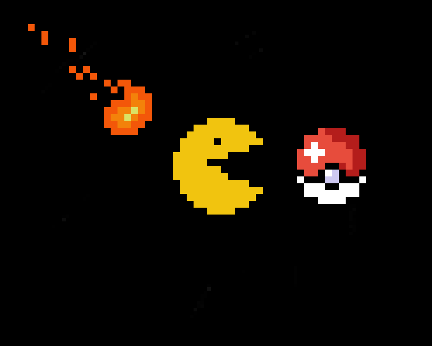 Pixilart - Watch out packman by Vaehplays11