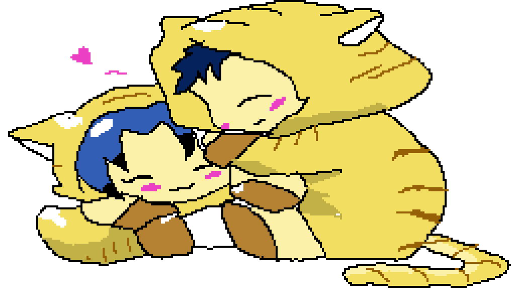 Pixilart - Me and cute Midnight by Totally-Cool