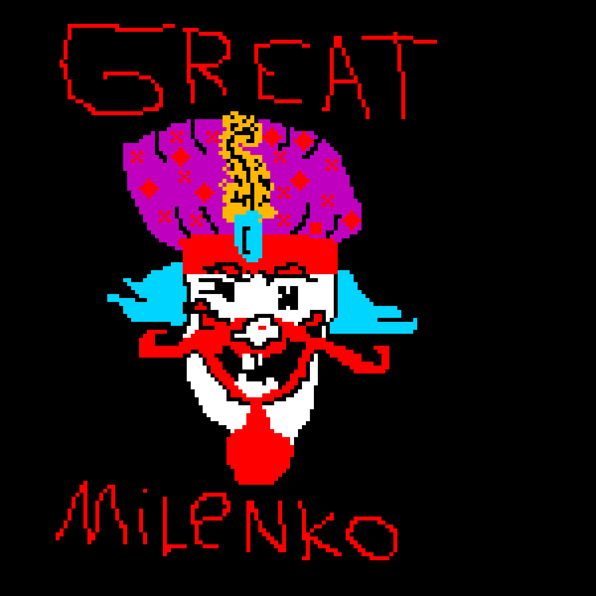 Pixilart - Great Milenko by Juggalo
