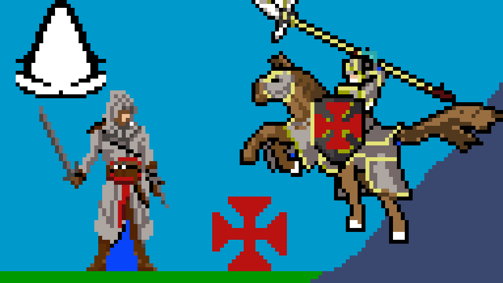 Pixilart - Fight. by thuynguyyen