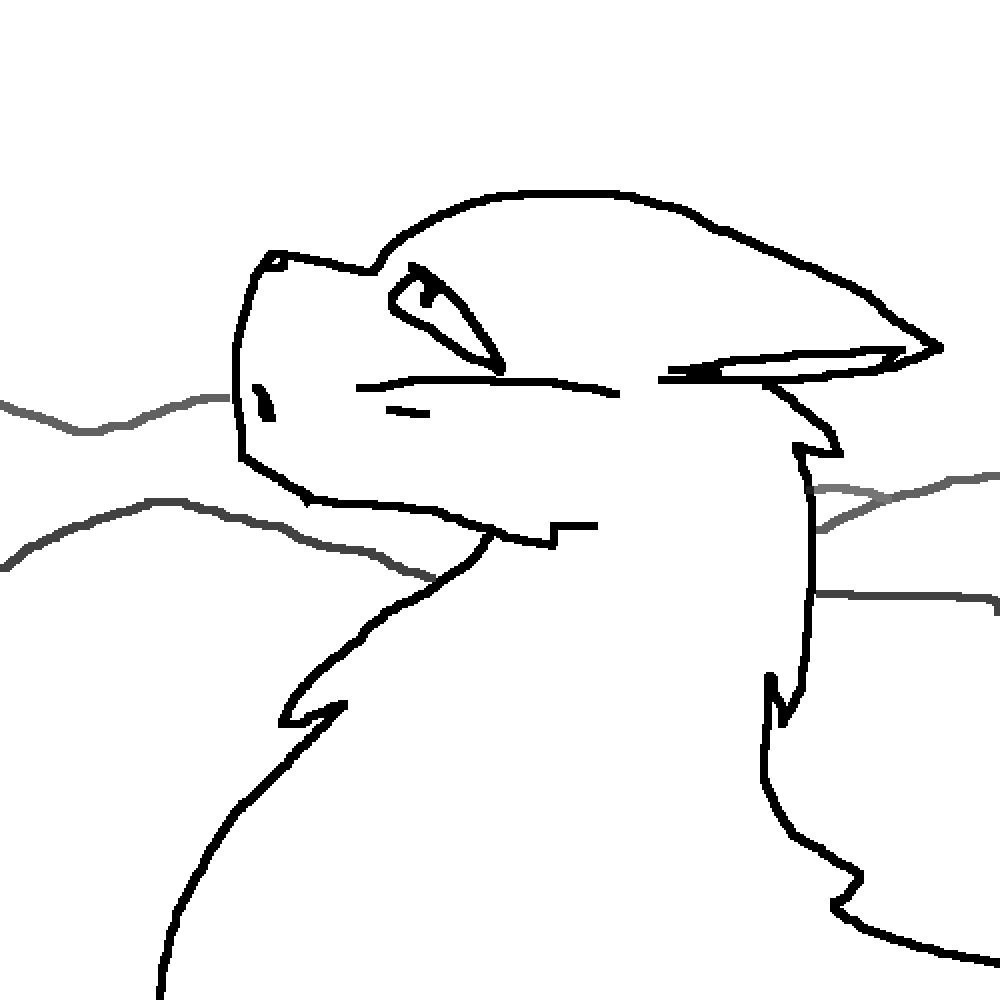 Pixilart - Cat base by Ruby-The-Wolf