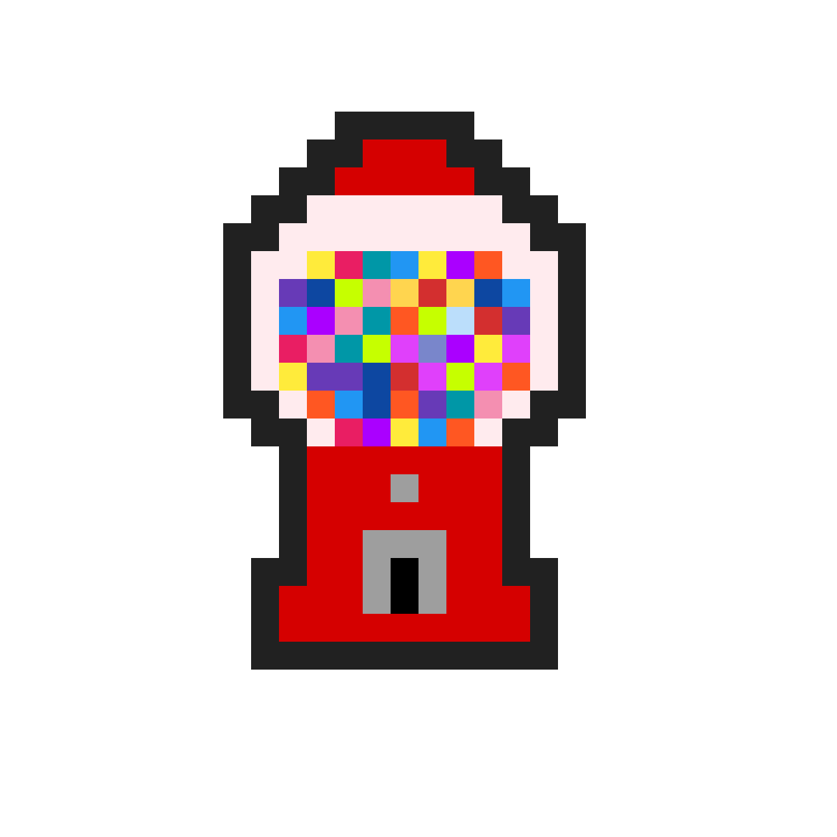 Pixilart - gumball machine by hellogirl