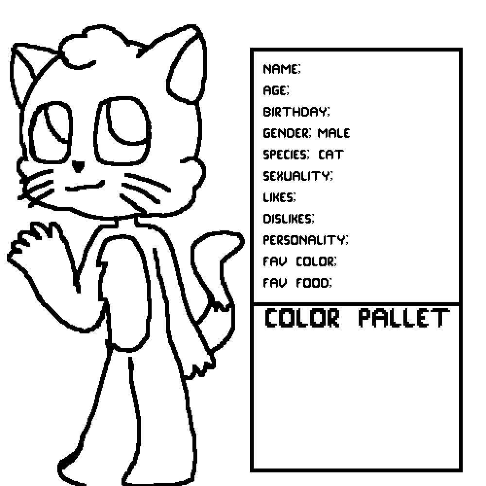 Editing Male Fursona Ref Bases - Free online pixel art drawing tool ...